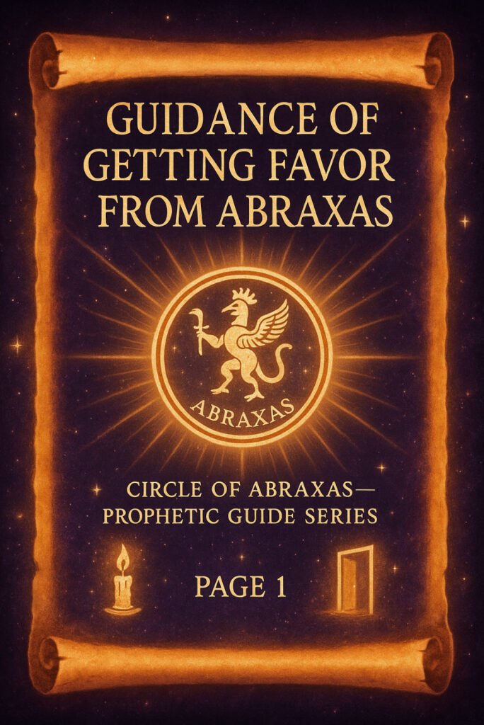 Getting Favor from Abraxas Spiritual Keys to Divine Favor & Open Doors ...