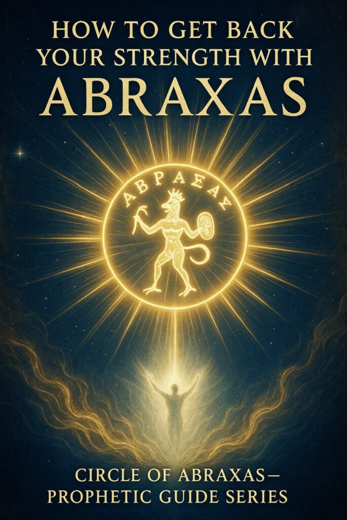 Get Back Your Strength - Circle of Abraxar – Seals, Rituals & Prophetic ...