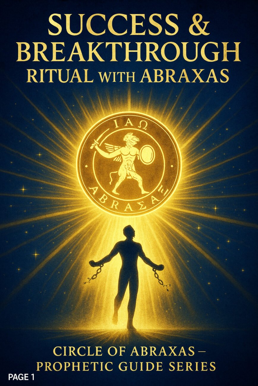 Success & Breakthrough Ritual with Abraxas - Circle of Abraxar – Seals ...